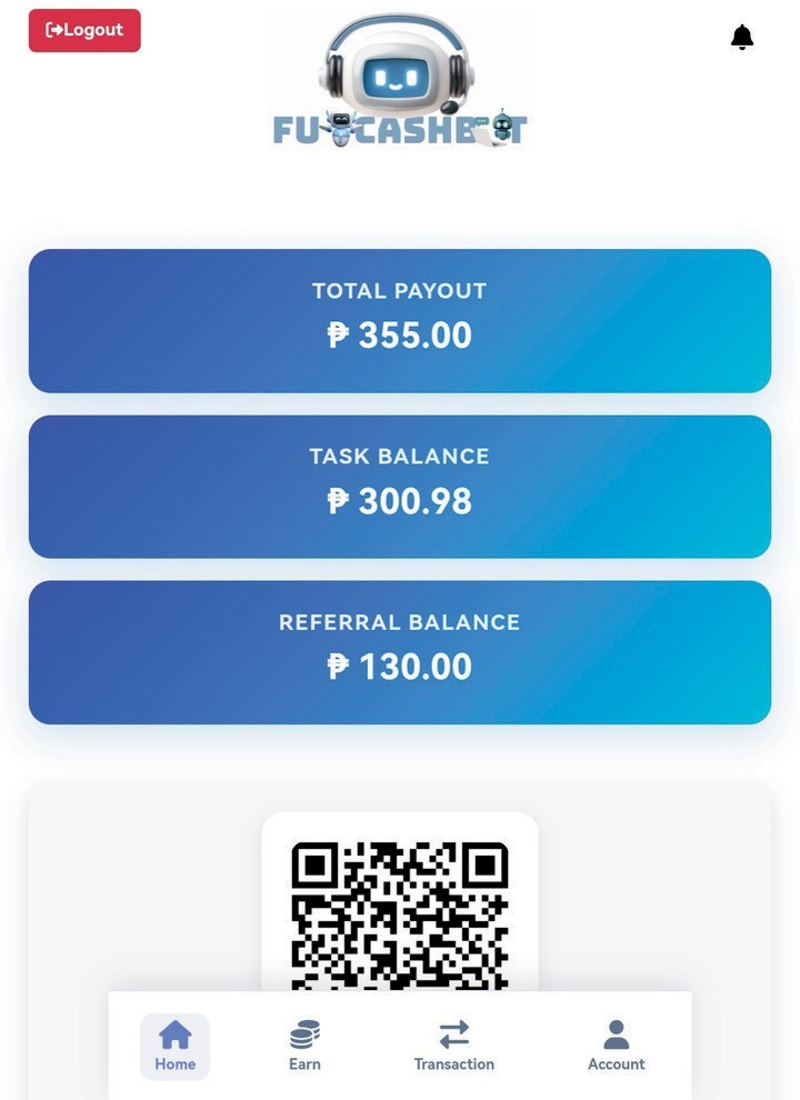 Funny Cashbot Olshop - Earn From Home